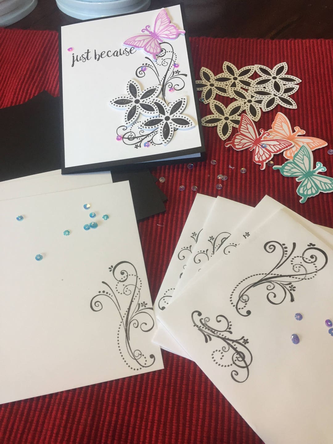 Card Kit, DIY Card Kit, Boho Card Kit, Stampin up Card Kit, Birthday ...