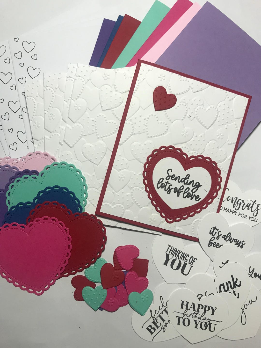 Cardmaking Kit, Birthday Card Kit, Thank You Card Kit, Friendship Card ...