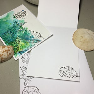 Handmade Card Watercolor Card Ocean Card Friendship Card - Etsy
