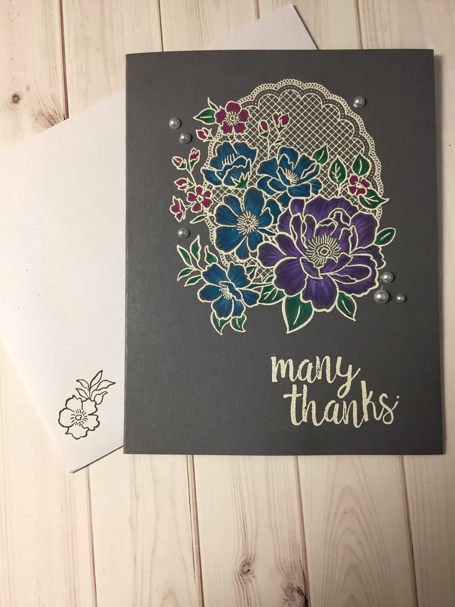 Handmade Card Stamped Card Stampin up Card Custom Card Set - Etsy