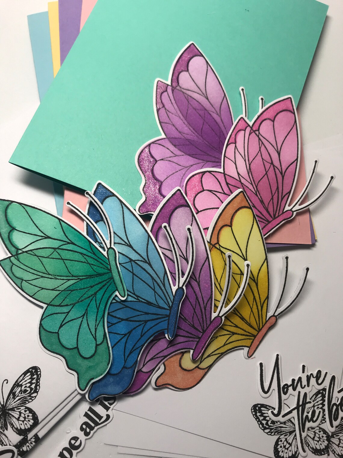 DIY Card Kit Cardmaking Kit Craft Kit Birthday Card Kit - Etsy