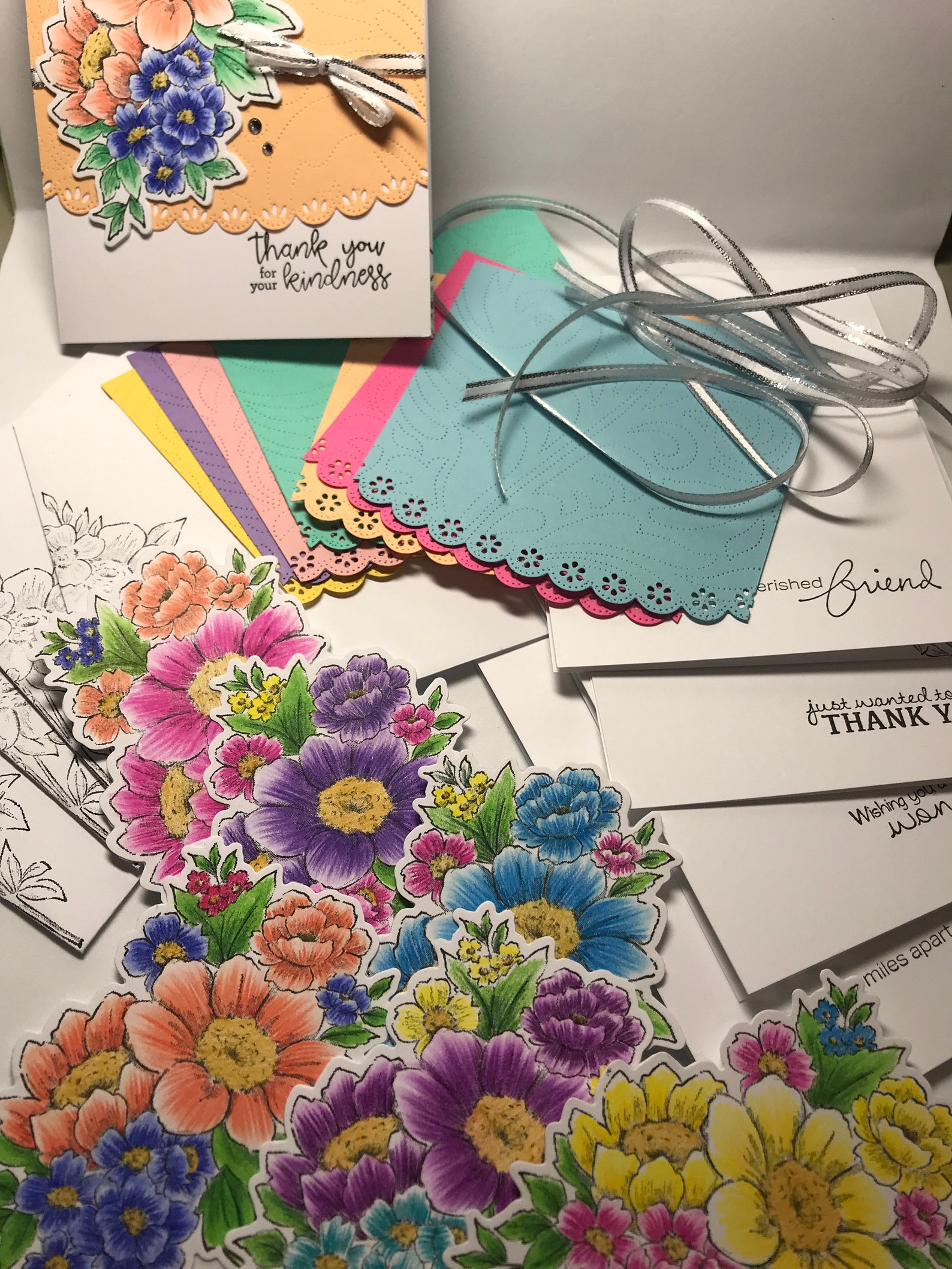 DIY Card Kit Craft Kit Stampin up Card Kit Birthday Card - Etsy