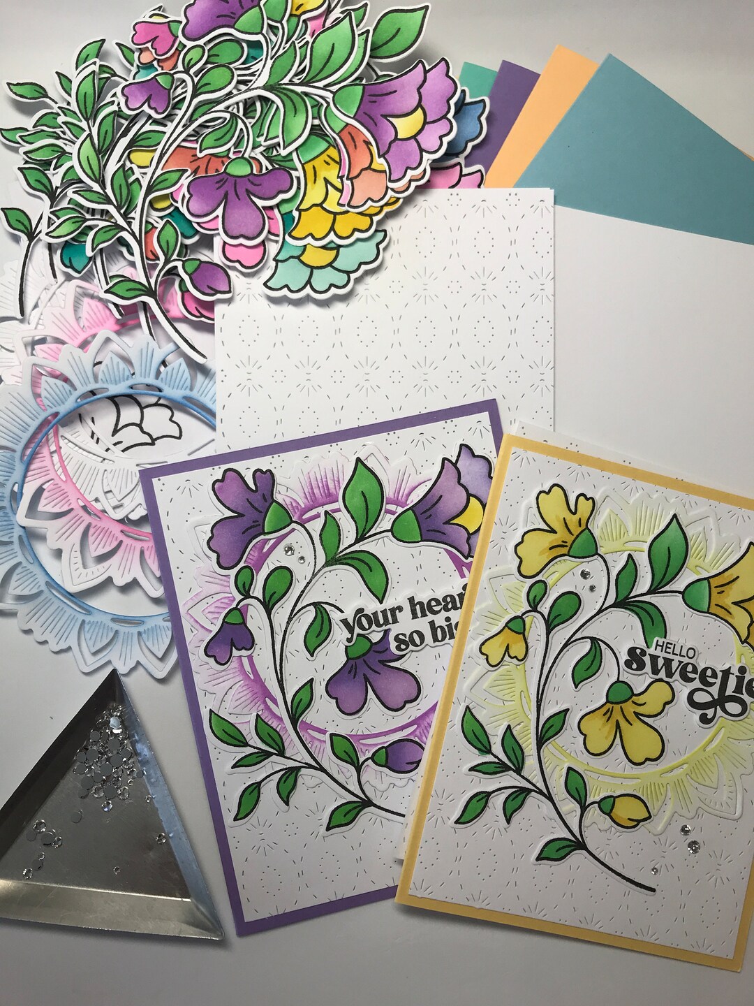 DIY Card Kit, Cardmaking Kit, Craft Kit, Custom Card Kit, Birthday Card ...