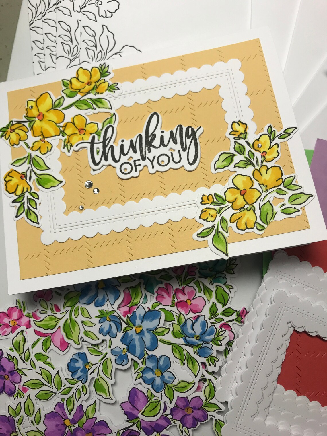 DIY Card Kit Card Kit Custom Card Kit Birthday Card Kit | Etsy