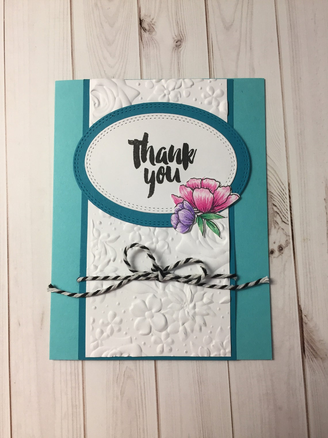Handmade Card Kit Stamped Card Kit DIY Card Kit Custom Card | Etsy