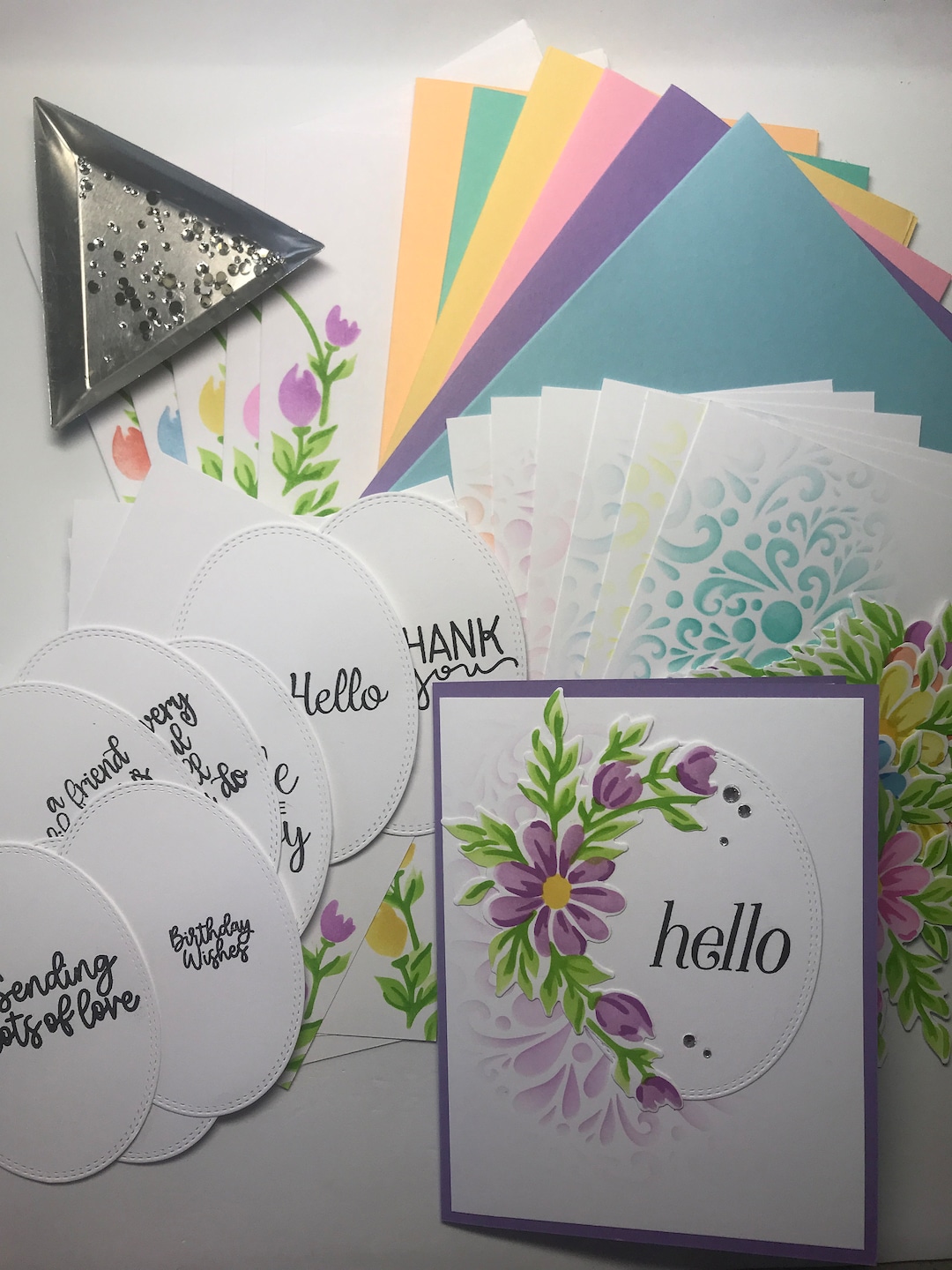 DIY Card Kit, Card Kit, Cardmaking Kit, Craft Kit, Custom Card Kit ...