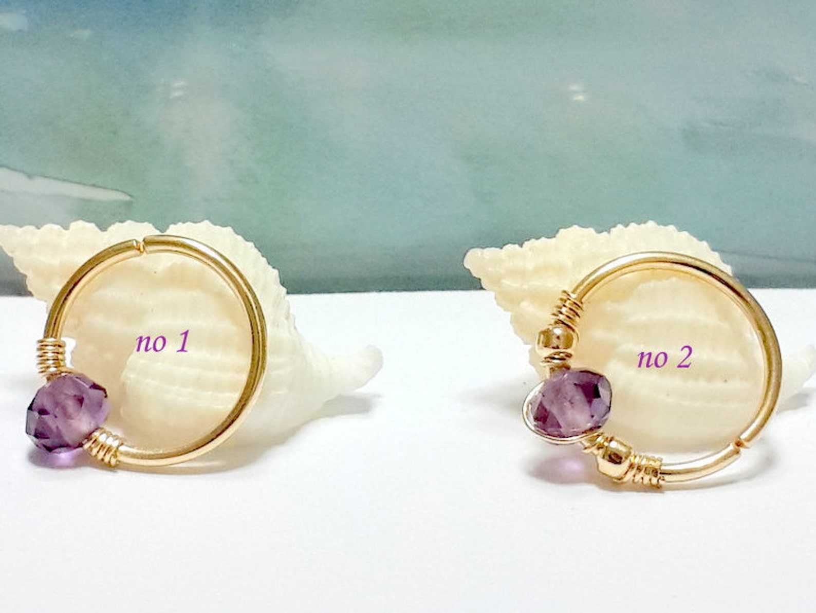 Amethyst Tragus Hoop Silver Tiny Tragus Ring Gold Tragus - Etsy