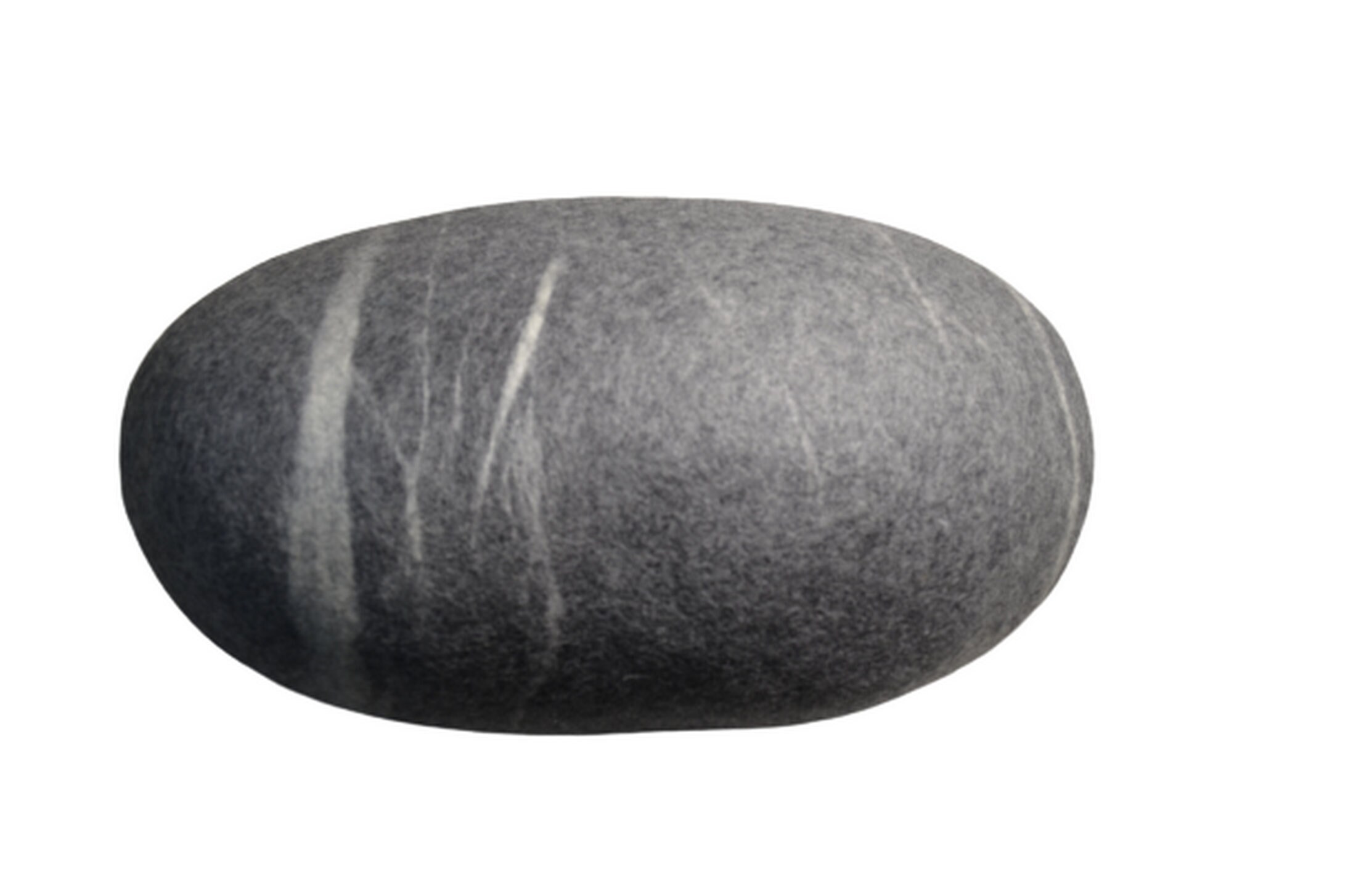 Felted Wool Stone Pillows, Set of 5, Pebble Pouf Ottoman - Etsy
