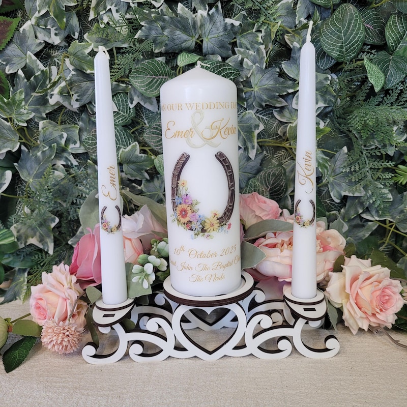 Rustic Unity Candle - Etsy