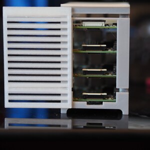 Tiny Raspberry Pi 'server Rack' / Cluster Case 4 Slots V3 Now Supports ...