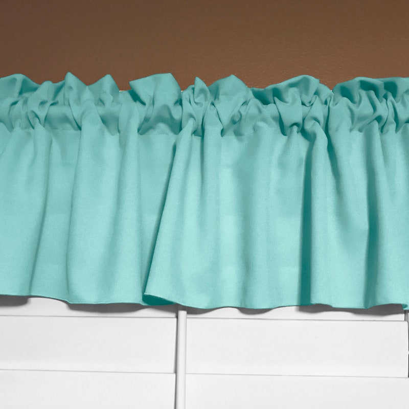 Coloured Window Valance - Etsy