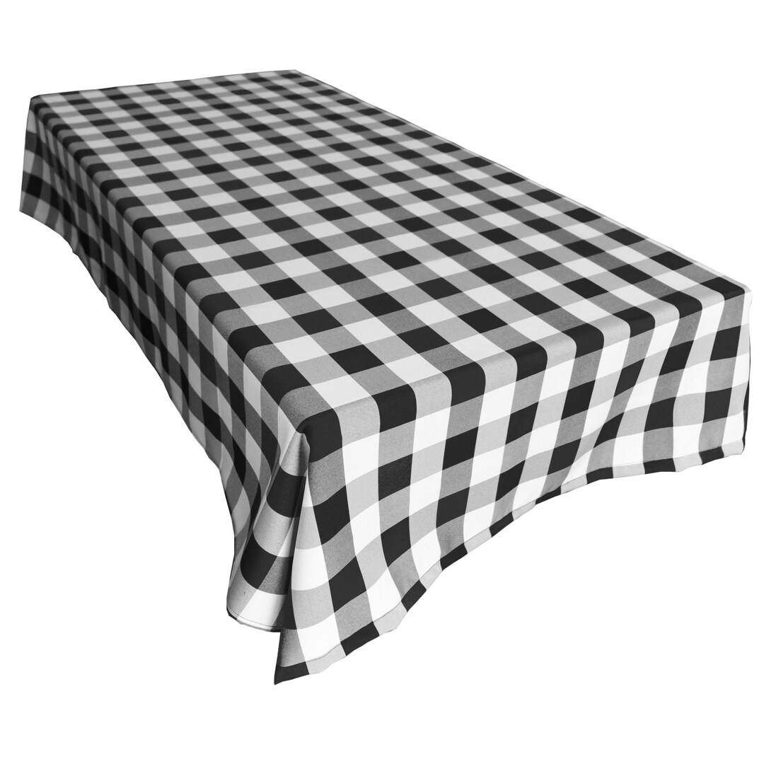 Buffalo Checkered Polyester Durable Tablecloth / Home / Wedding ...