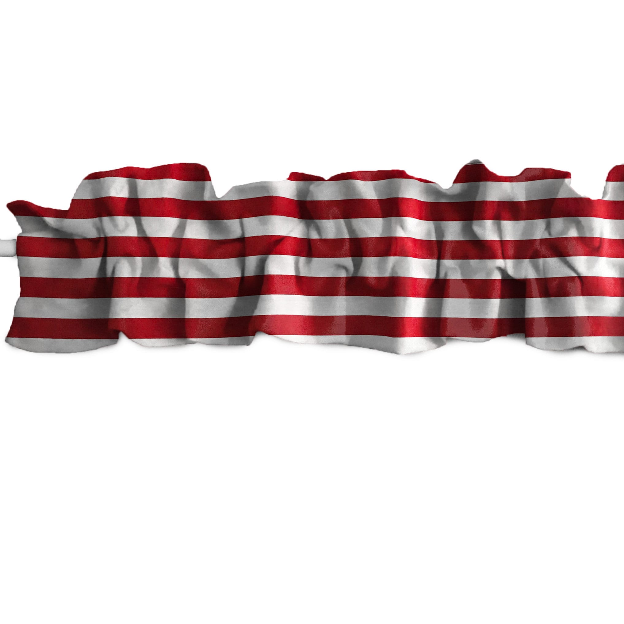 Half Inch Wide Small Stripes Print Cotton Curtain Sleeve - Etsy