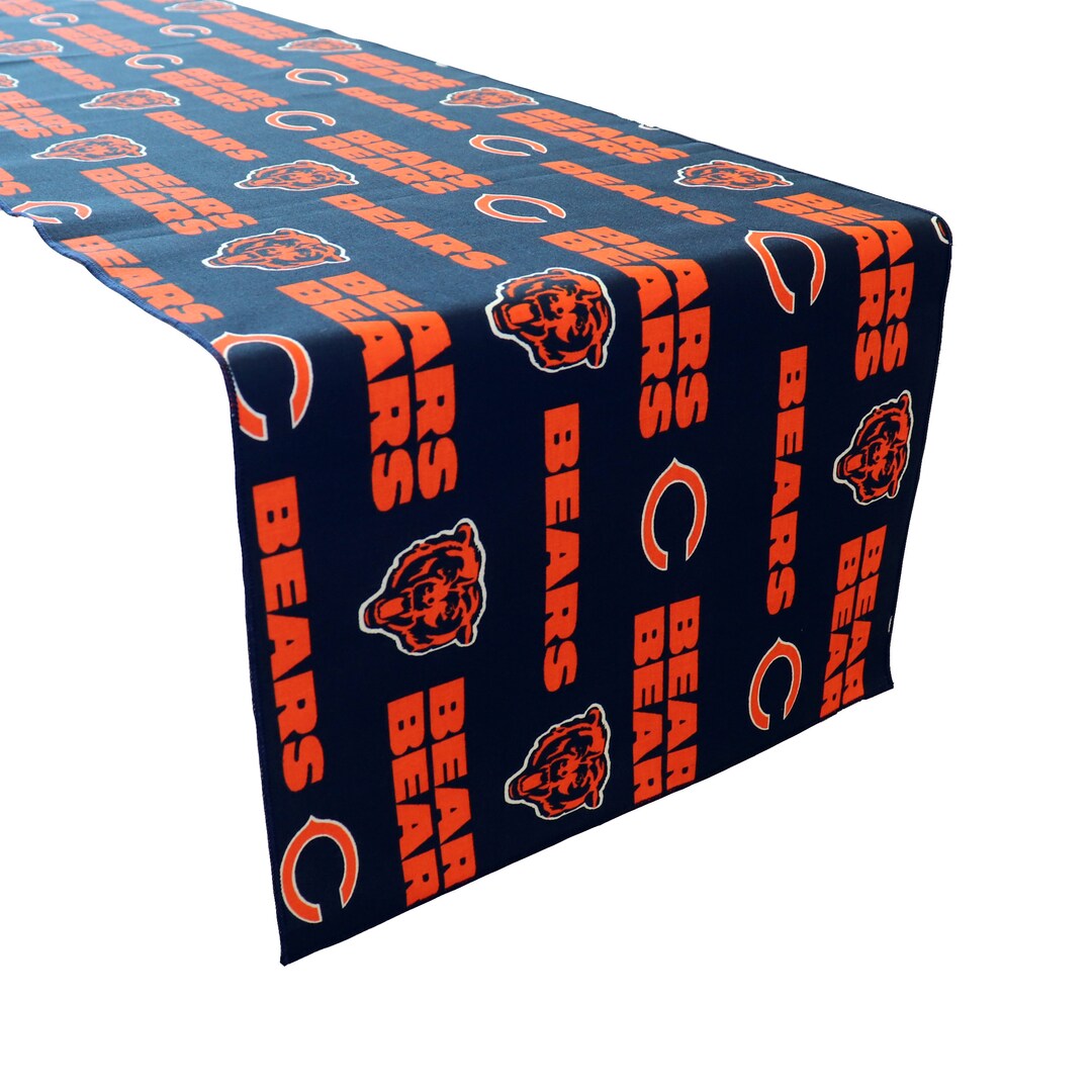 Chicago Bears 100% Cotton Table Runner / Home Dining Table Décor ...