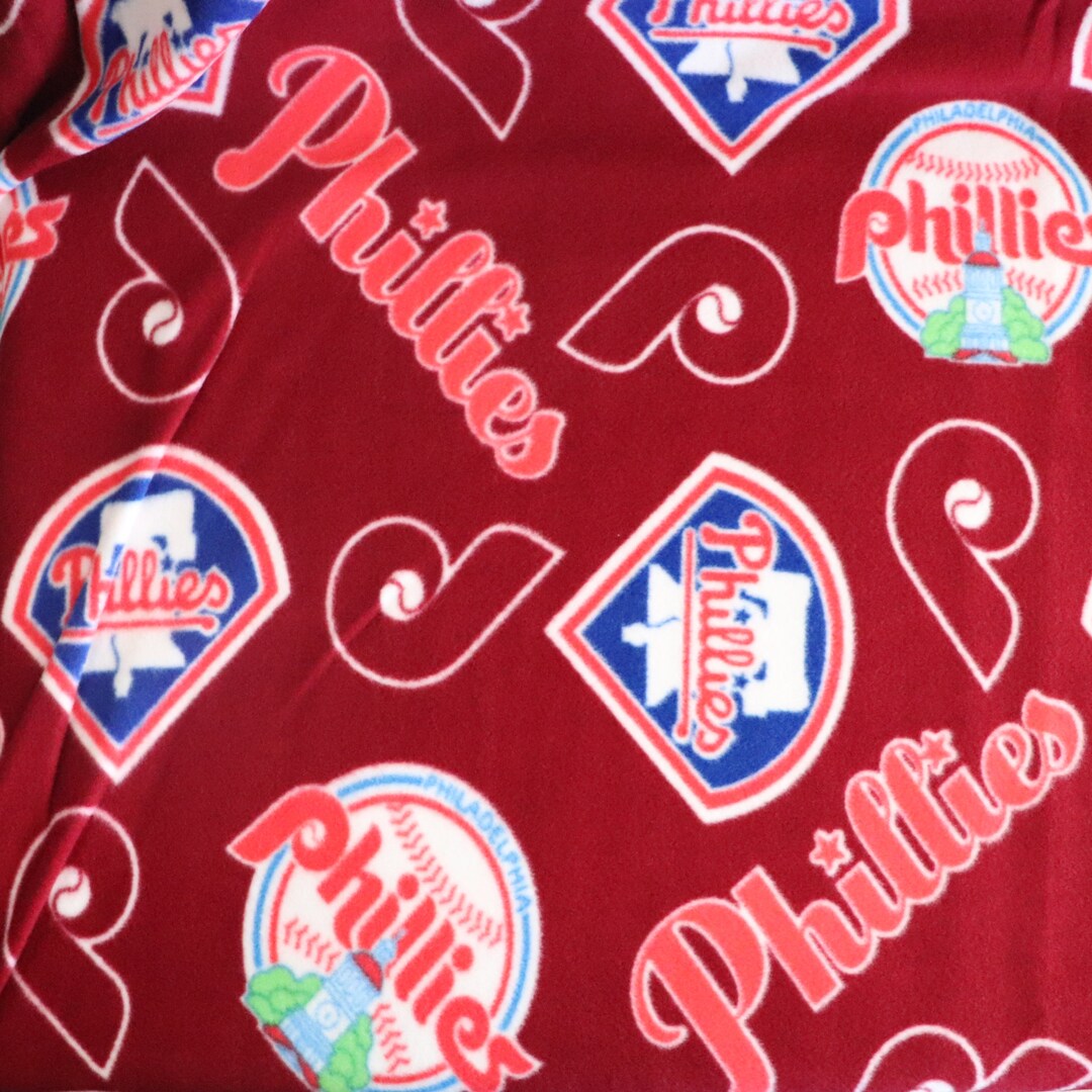 Soft and Cozy Fleece Blanket Baseball Philadelphia Phillies - Etsy