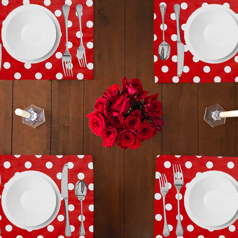 Polka Dot Table - Etsy