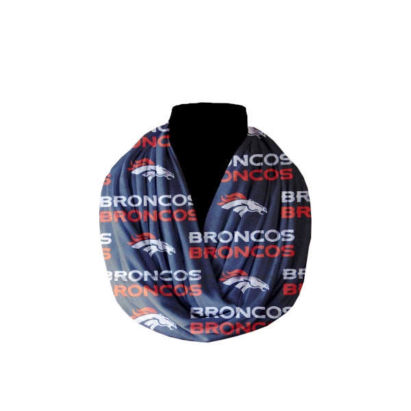 Denver Broncos Scarf - Etsy