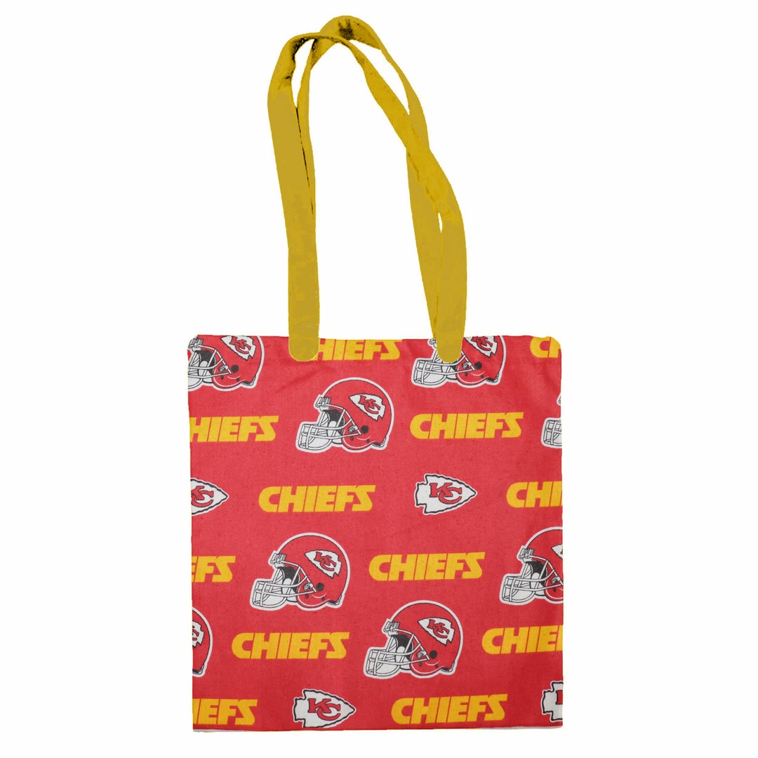 Kansas City Chiefs Cotton Canvas Tote Bag / Hand Bag / Travel Bag ...