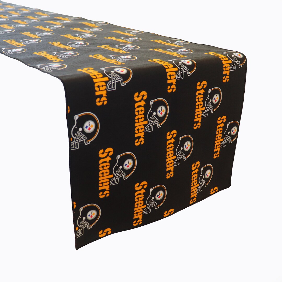 Pittsburgh Steelers 100% Cotton Table Runner / Home Dining Table Décor ...