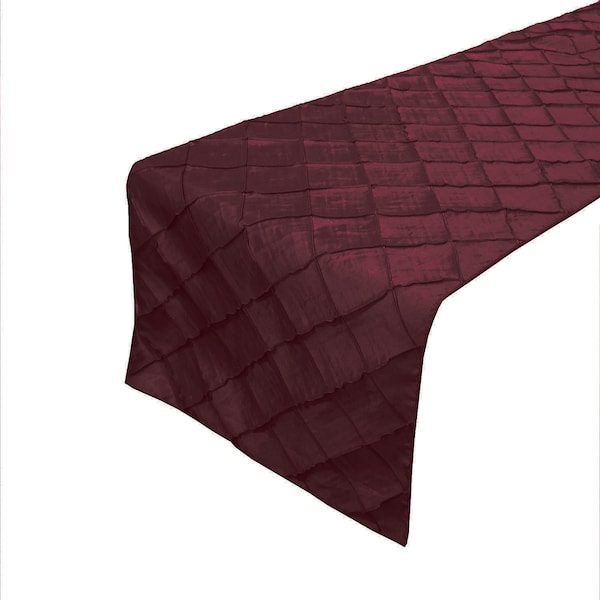 Burgundy Table Runner - Etsy