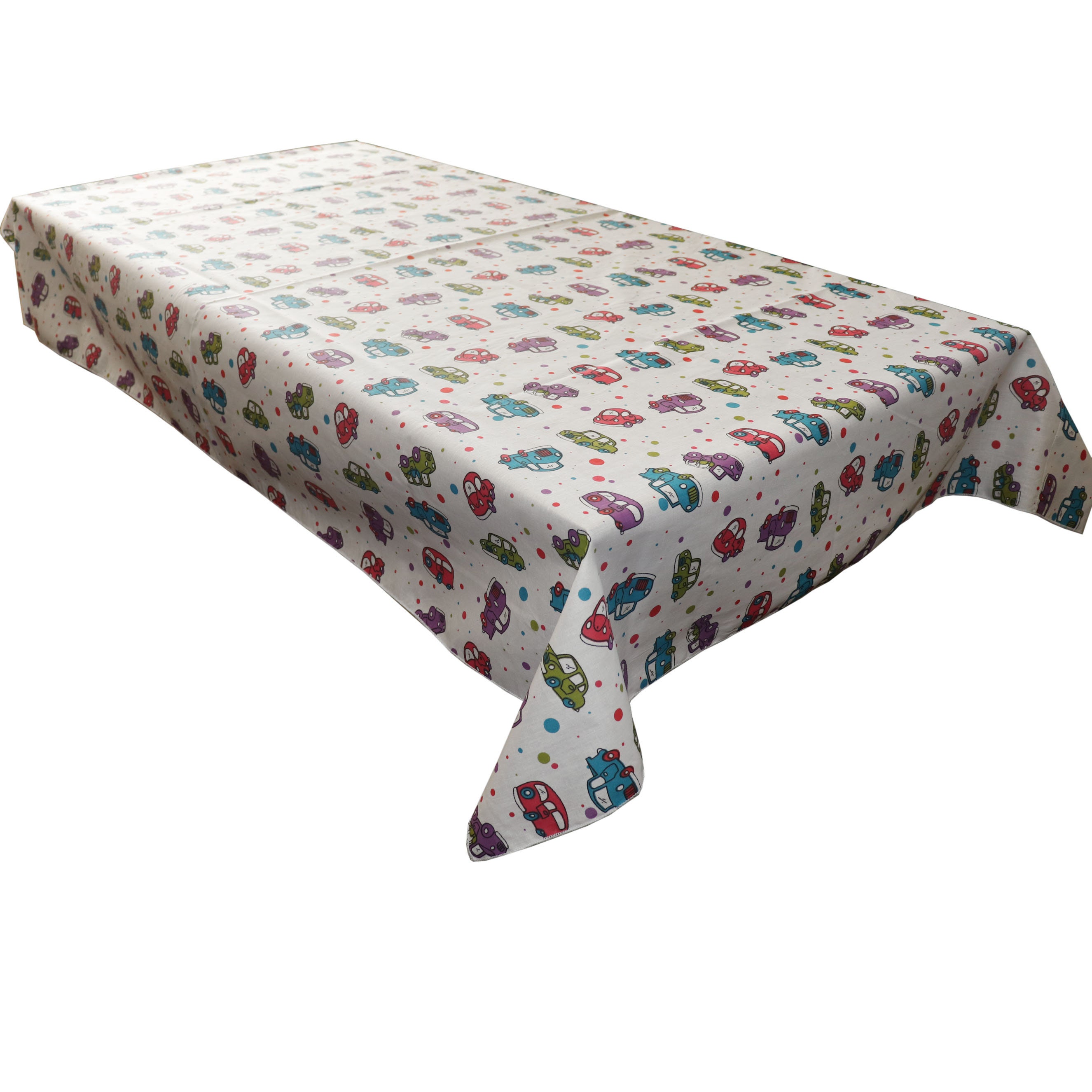 Cars and Trucks Cotton Print Tablecloth / Home / Kids / Picnic | Etsy