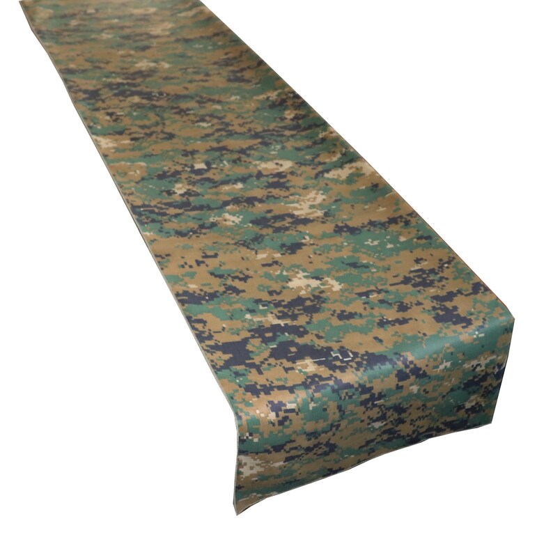 Camouflage Army Print Cotton Table Runner Home Décor / Wedding ...