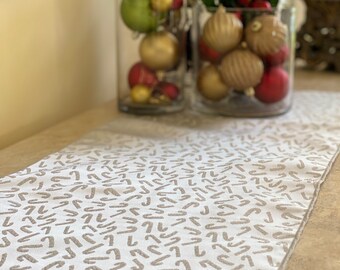 Candy Cane Table Runner - Etsy