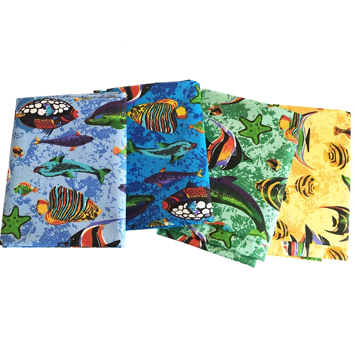 Under the Sea Fish Aquarium Cotton Tablecloth / Home / Wedding | Etsy