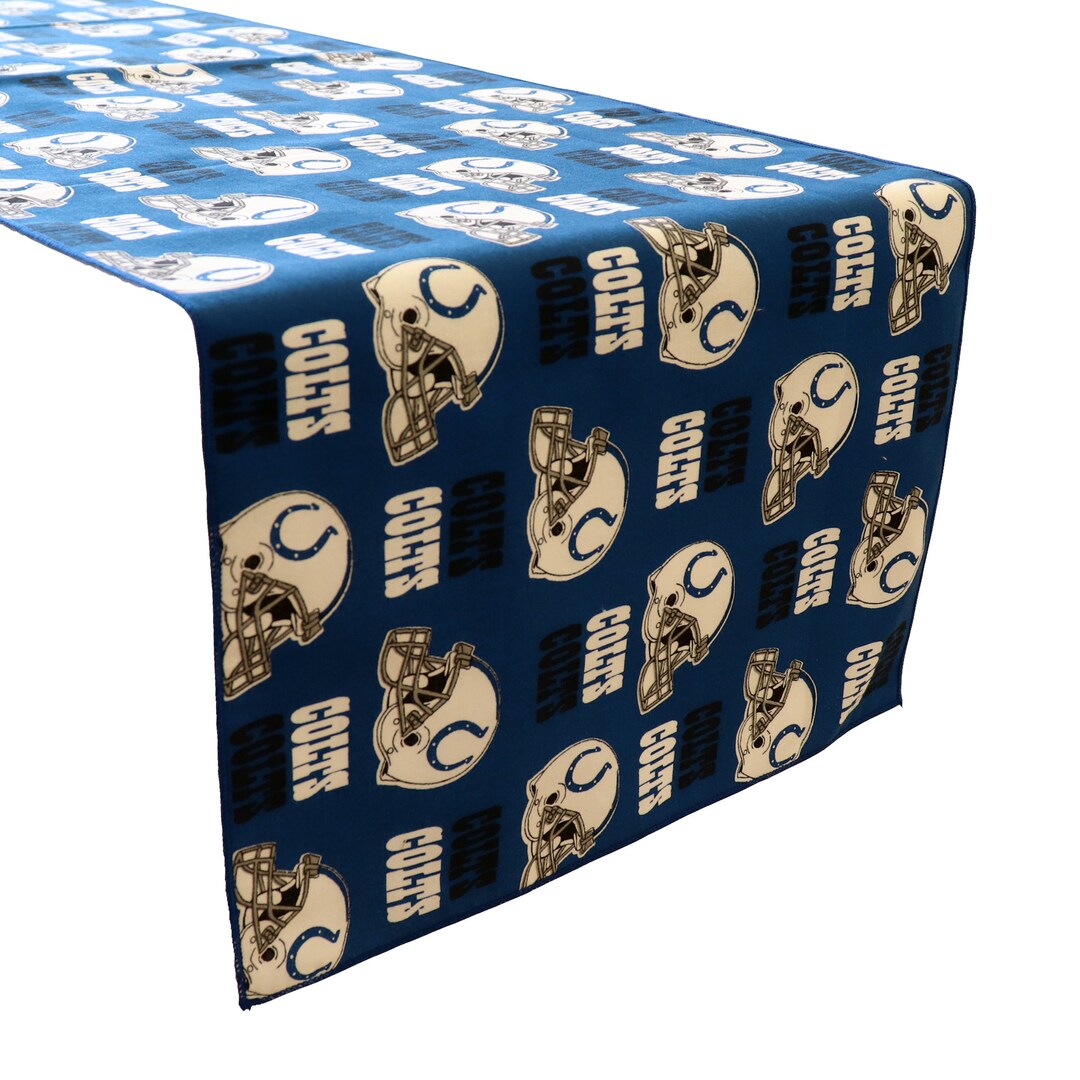 Indianapolis Colts 100% Cotton Table Runner / Home Dining Table Décor ...