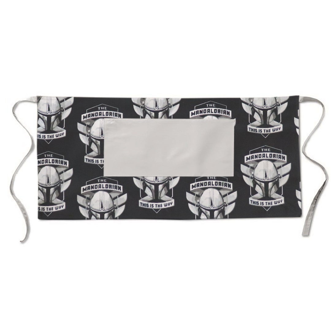 Star Wars the Mandalorian Print Cotton Apron Kitchen Cooking BBQ Full ...