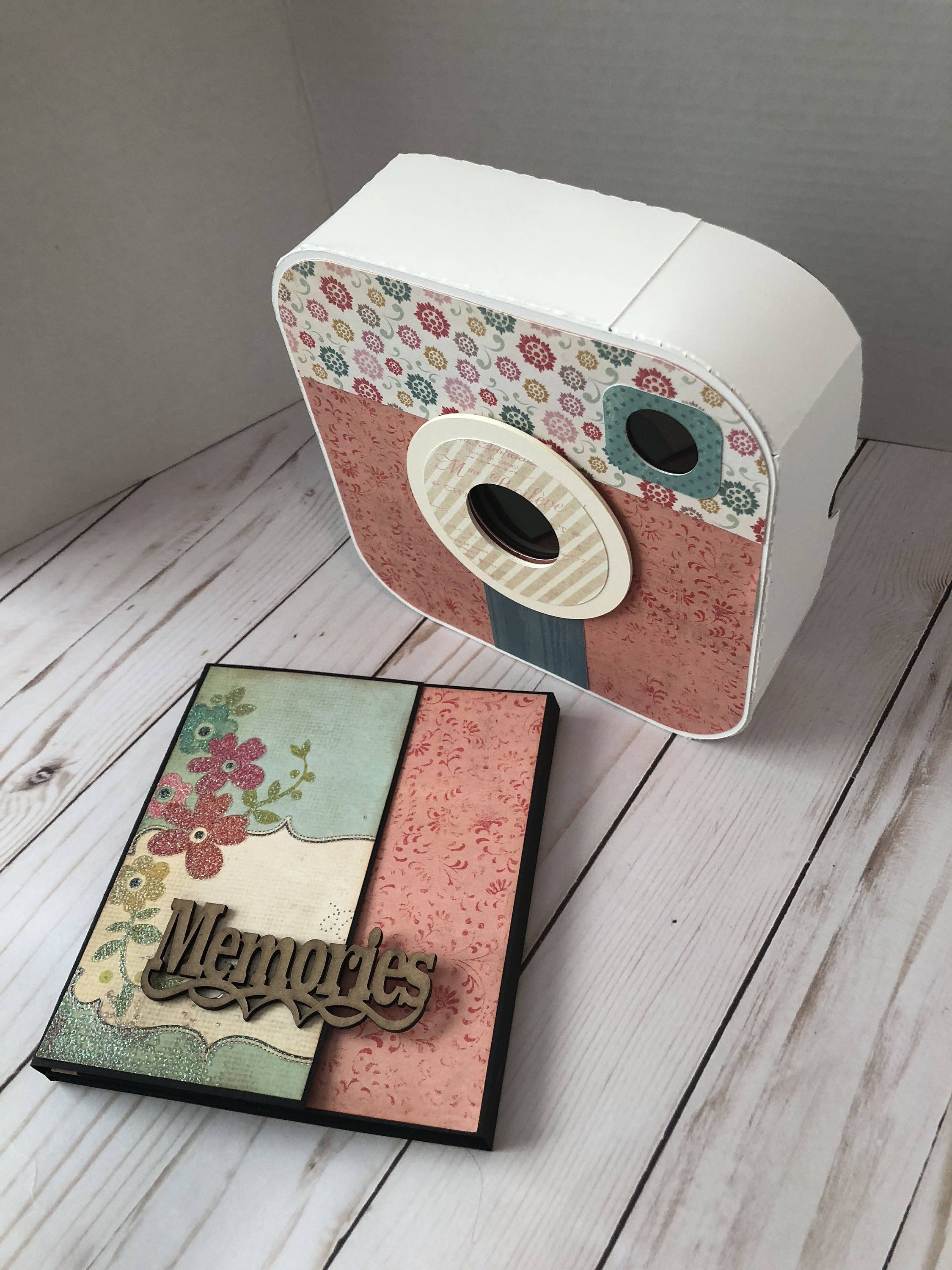 Handmade Instant Camera Box and Mini Album Memories - Etsy