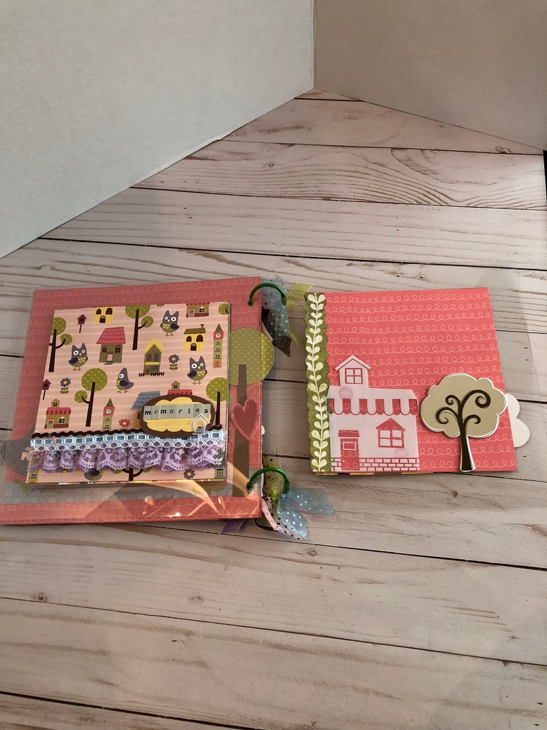 Handmade Acrylic Scrapbook Mini Album Etsy Uk