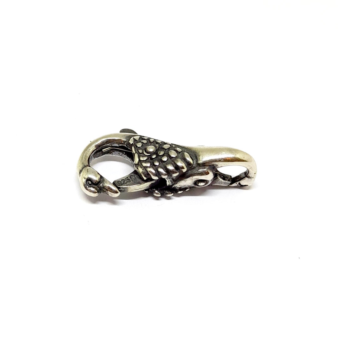 Trollbeads Swan Lock 925 Necklace Bracelet Clasp Double Clasp Sterling ...