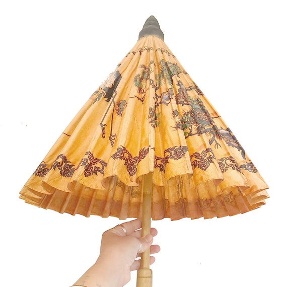 Chinese Parasol Oriental Oil Paper Parasol Large Stor… - Gem