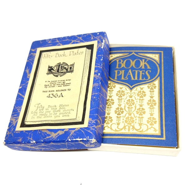 Antique Book Plates - Etsy