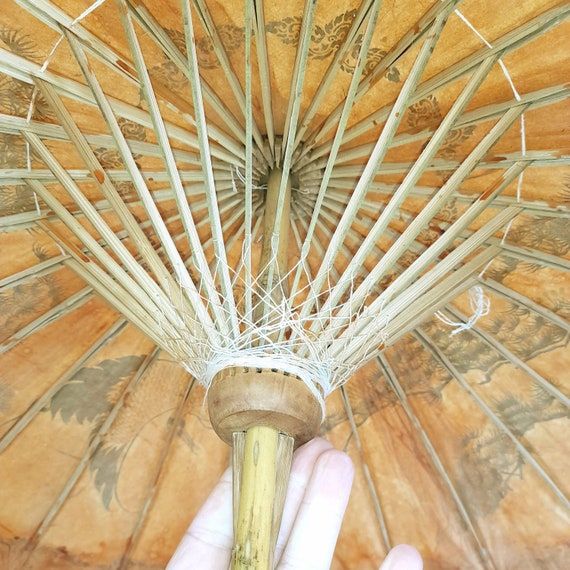 Chinese Parasol Oriental Oil Paper Parasol Large Stor… - Gem