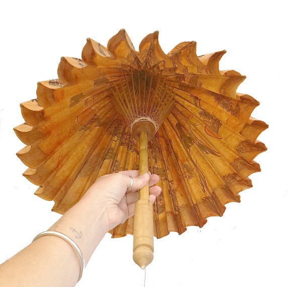 Chinese Parasol Oriental Oil Paper Parasol Large Stor… - Gem