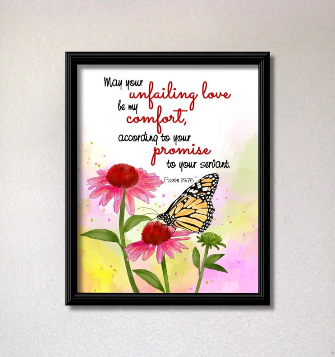 Bible Scripture Quotes With Flowers, Love Quote Signs, Church Wall ...