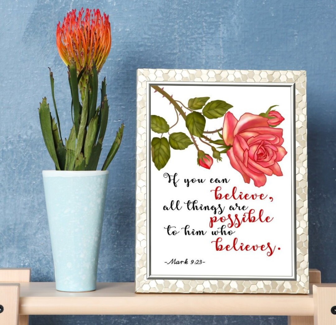 Scripture Signs, Bible Verses Printable, Believe Signs Faith Signs ...