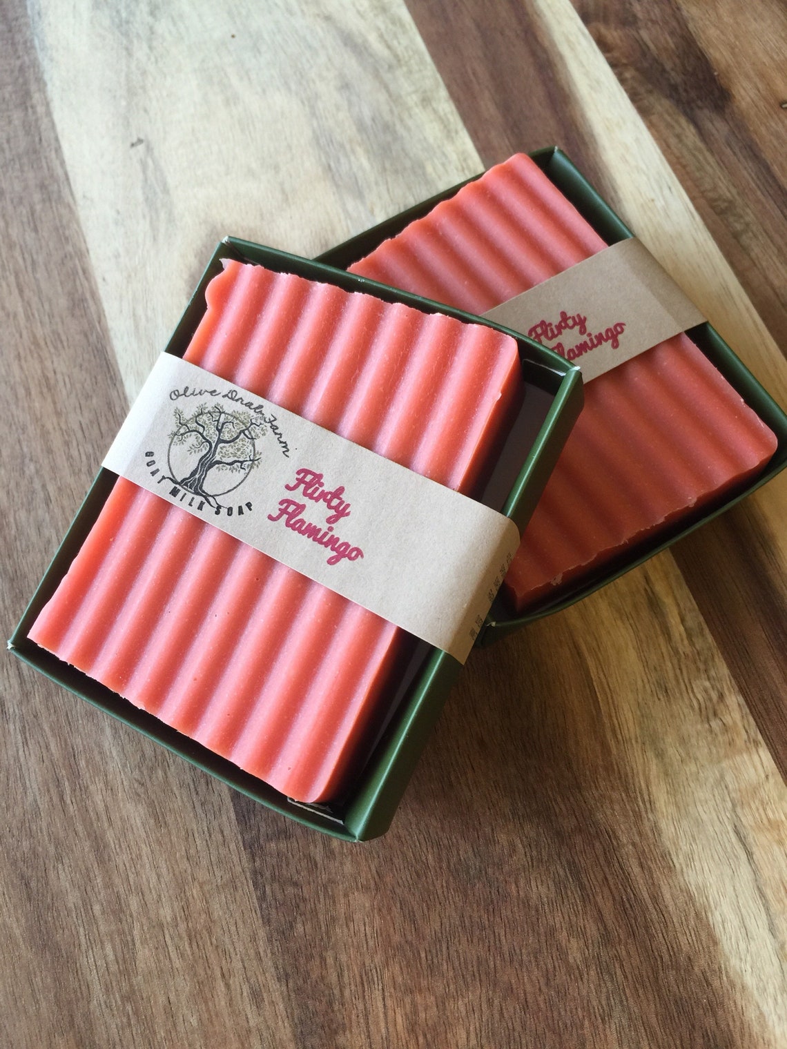 Flirty Flamingo Bar Soap Goats Milk Soap Pantone Soap - Etsy