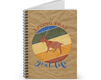 Goat Notebook - Etsy
