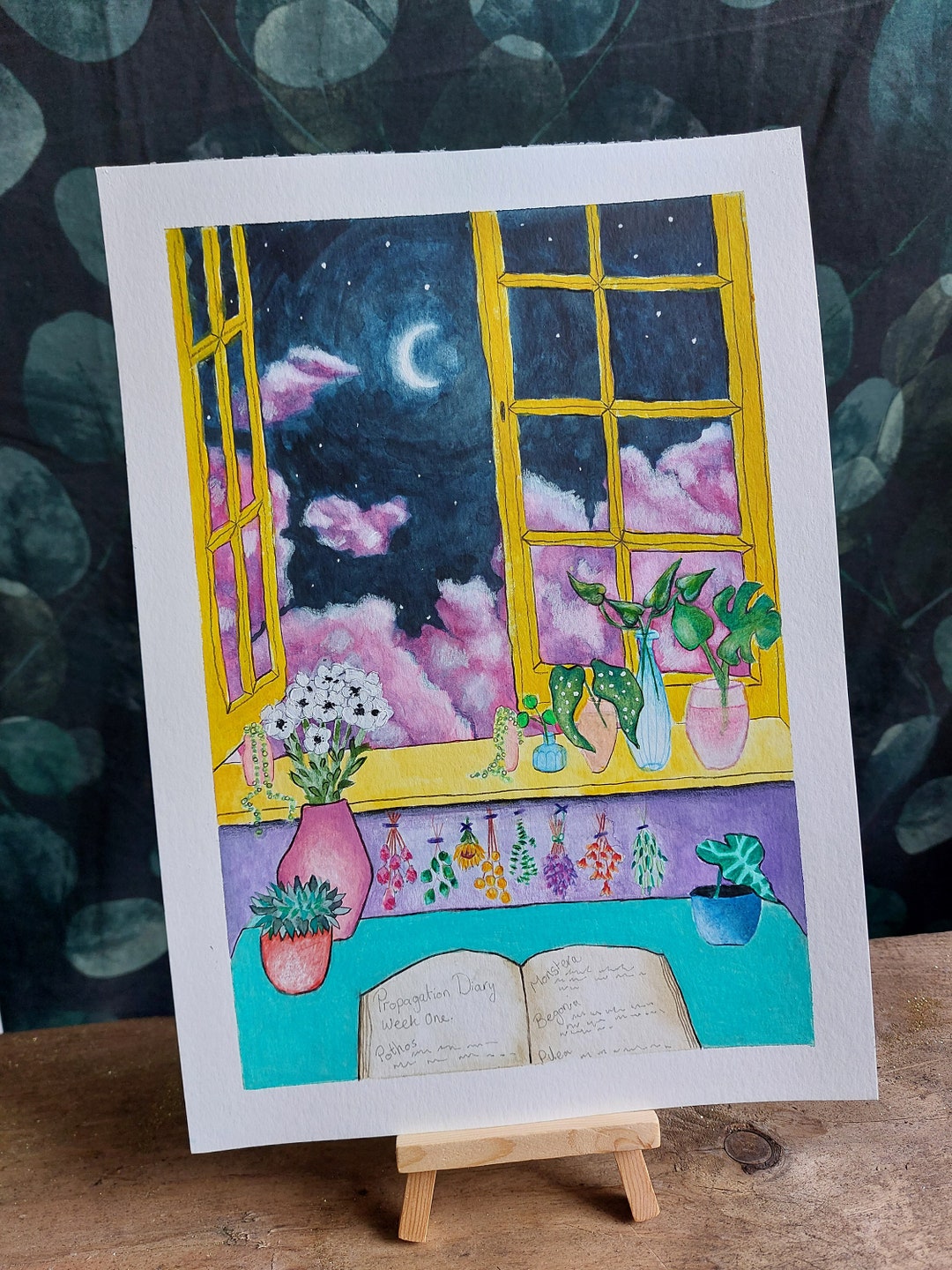 Witches Window. Original Painting - Etsy