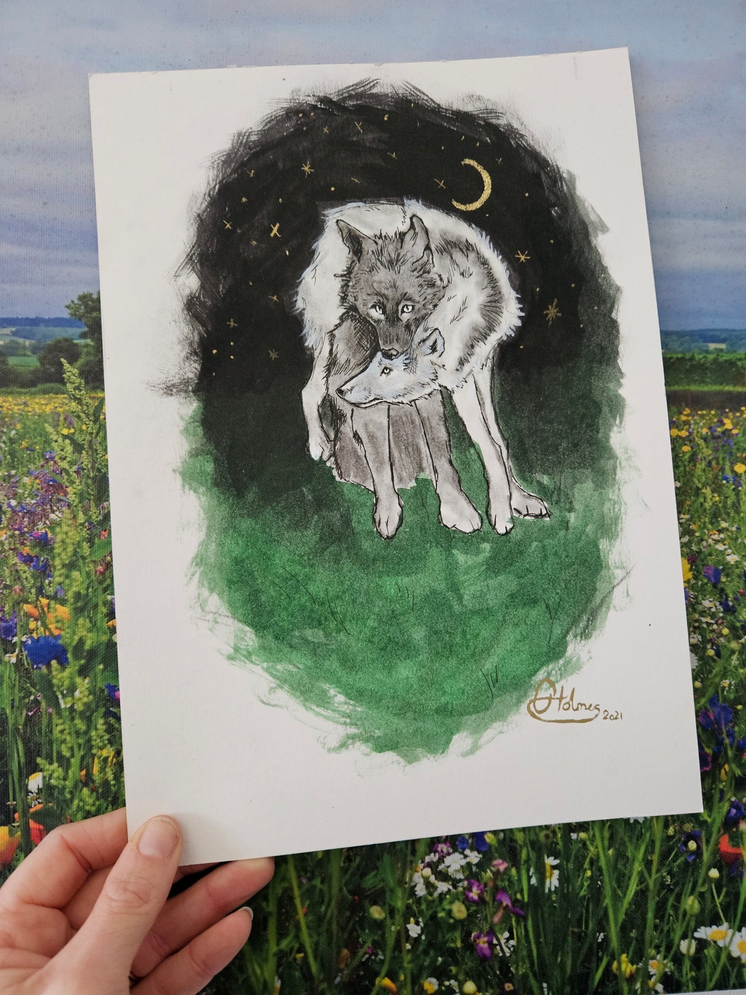 Wolf, Wolf Art, Wold Painting, Wolf Ink, Animal Art, Ink Art, Ink ...