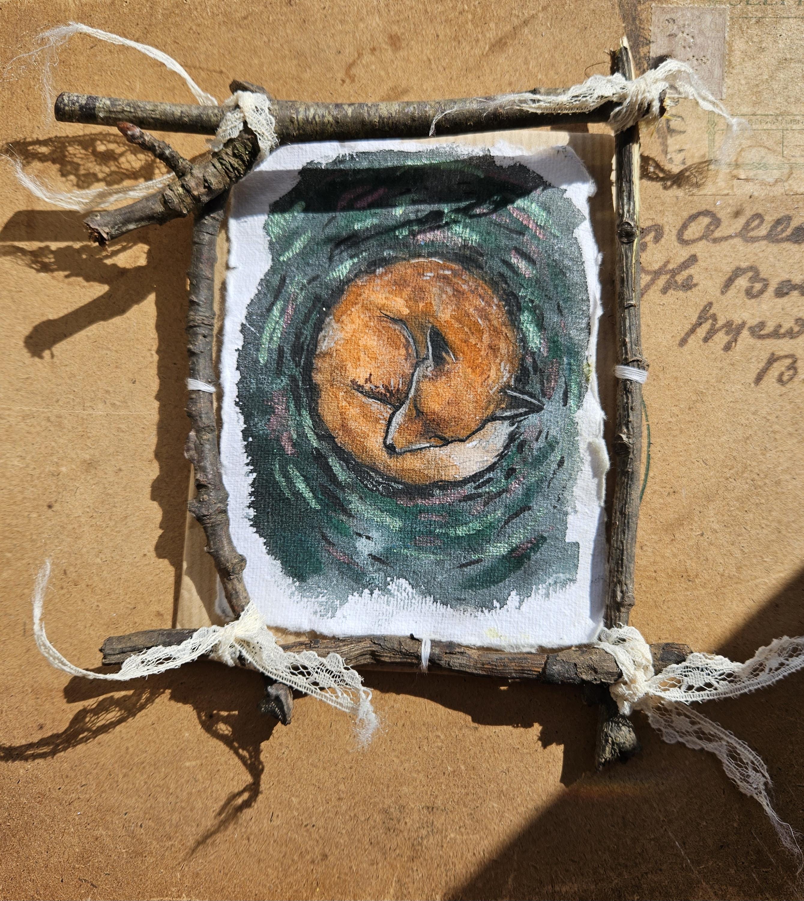 Woodland Animals in Handmade Frames - Etsy