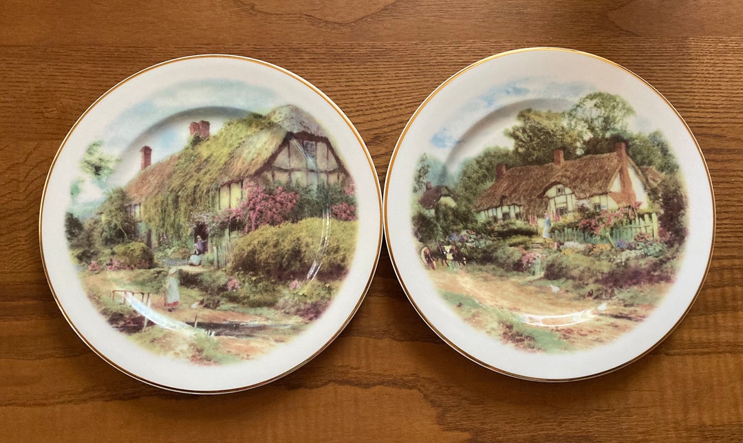 Vintage Kirsty Jane Decorative Plates - Etsy