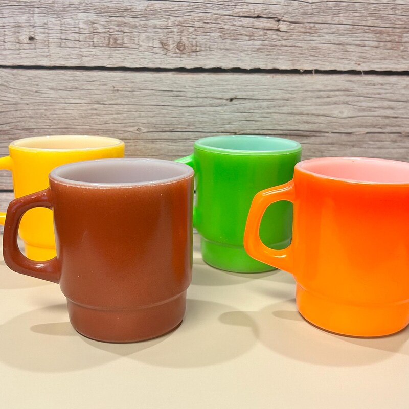 Fire King Coffee Cup - Etsy