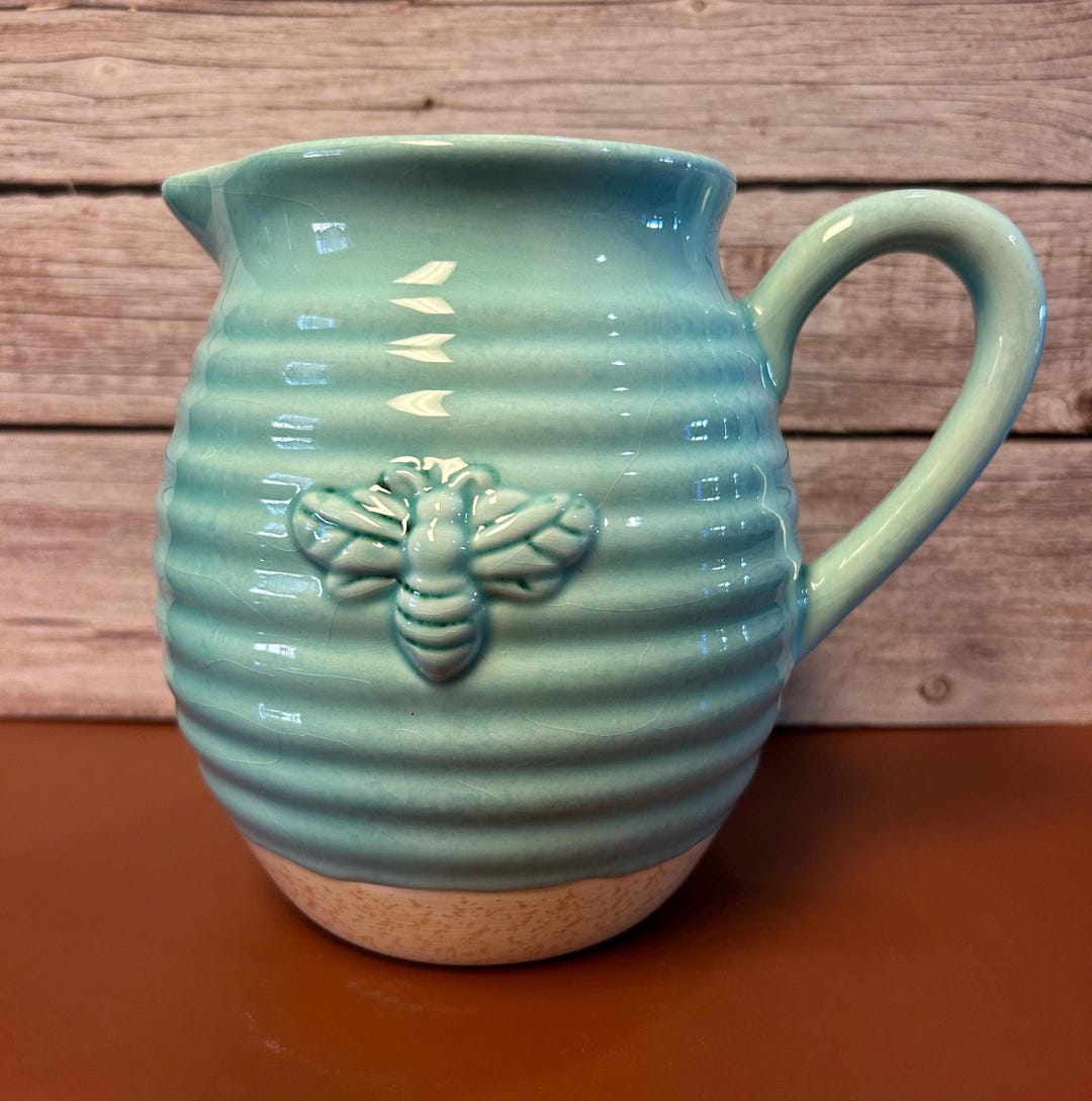 Teleflora Bee Pitcher - Etsy