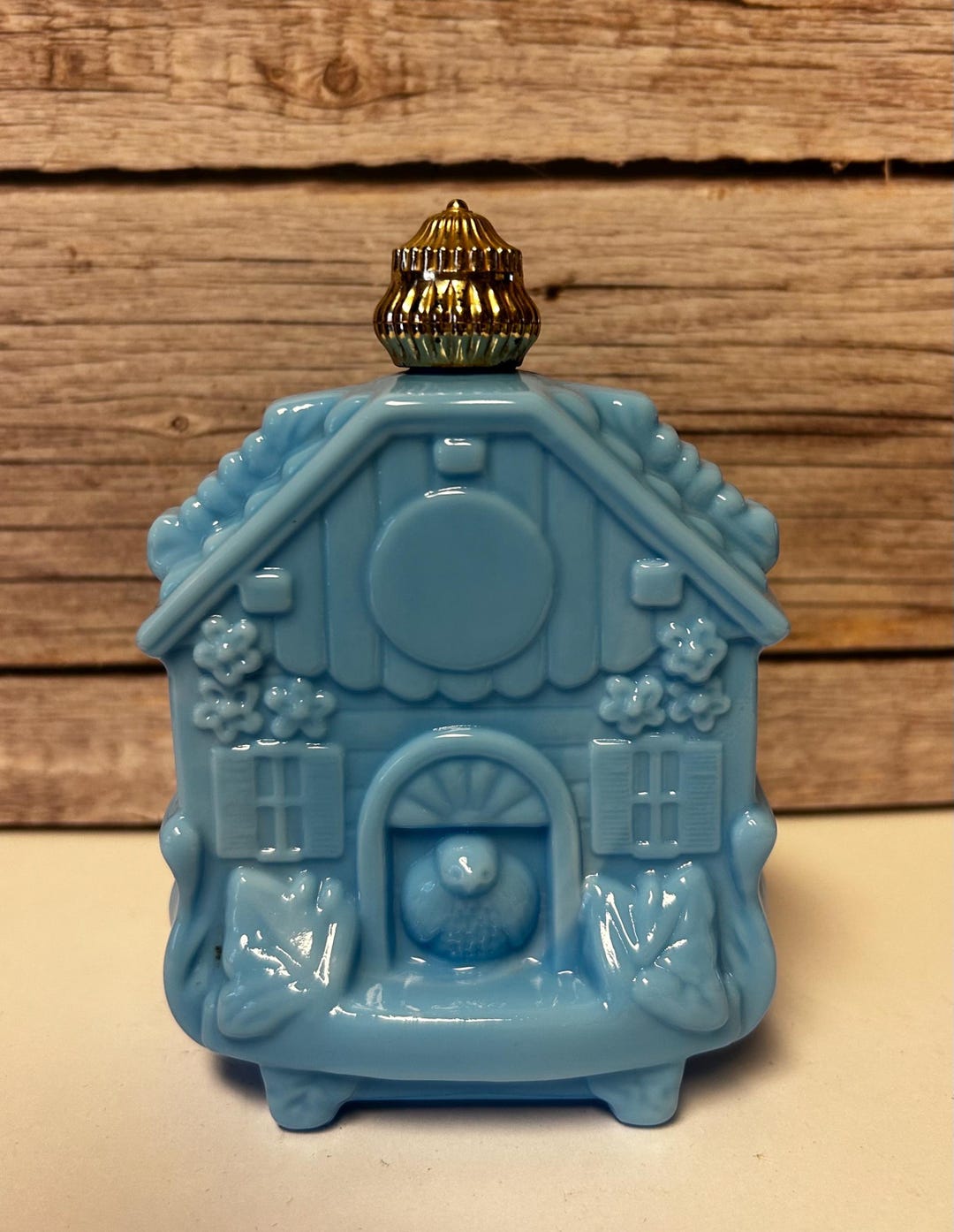 Vintage Avon Bluebird House Perfume Decanter - Etsy