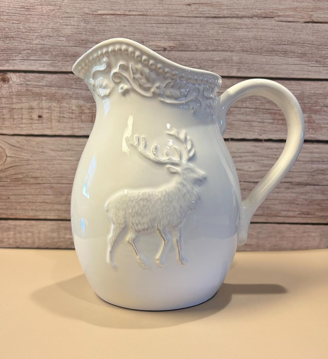 Reindeer Pitcher - Etsy