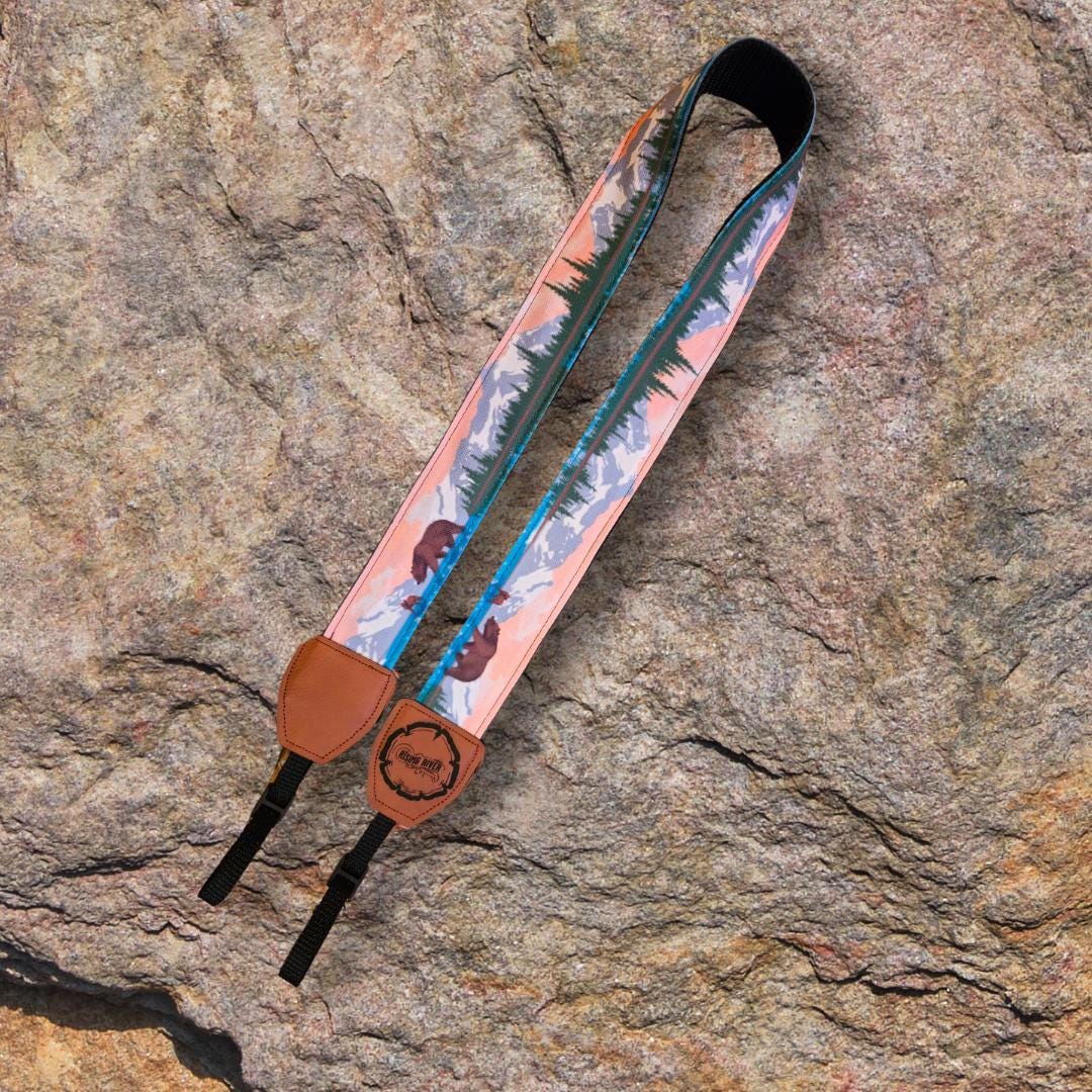Camera Strap, Mountain Camera Strap, Woodsy Forest Strap, Forest Camera ...